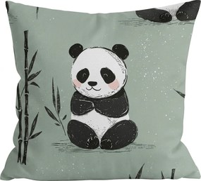 Povlak na polštář z mikrovlákna PANDA RELAX 45x45 cm, mentolový