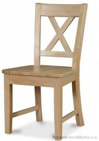 dřevěná jídelní židle z masivního dřeva R-49 chojm
