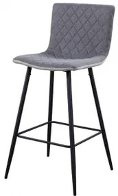 Barová židle TORANA světle šedá - TempoKondela