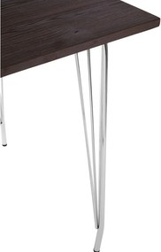 Jídelní stůl z jilmového dřeva ø 80 cm District – Premier Housewares