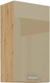 STL 50 cm skříňka horní jednodveřová ARTISAN (výška 90 cm) Barevné provedení ARTISAN: Bílý lesk
