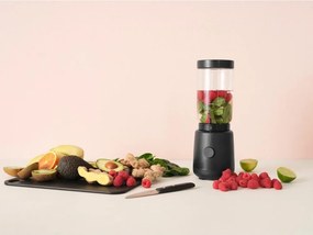 Černý stolní plastový mixér Foodie – RIG-TIG