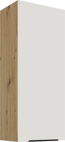 ARIA az | horní skříňka 45 G-108 1F policová | 45 cm | EXTRA VYSOKÁ | ANTI FINGERPRINT povrch | artisan/bílá