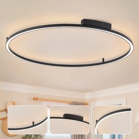 Brilagi - LED Stmívatelné svítidlo PORTOFINO LED/85W/230V pr. 120 cm černá + DO