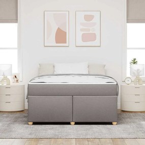 Rám postele Taupe 140 x 200 cm textil 3399360