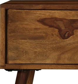 vidaXL TV stolek 140 x 30 x 40 cm masivní sheeshamové dřevo [246224]