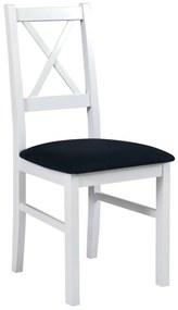 Jídelní židle NIEL 10 (NILO 10) Bílá / č. 13x černá