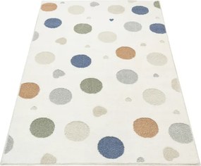 Koberec Esme Kids C5648A bílý/krémový