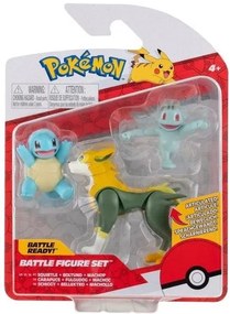 Figurky pokémon figurky squirtle boltund a machop