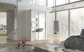ADRK Furniture Skříň posuvná se zrcadlem KOLORADO 120 ADRK-SW-KOL-W-120