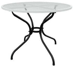 Unikov Zahradní stůl Tako 90 kulatý Barva nátěru: Černá - RAL 9005 - Bílá - RAL 9016