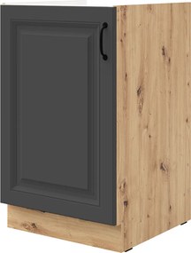 STILO gr | dolní skříňka 50 ZL 1F dřezová | 50 cm | UNI dvířka | artisan/grafit