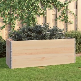 vidaXL Vyvýšené záhony 3 ks 50 x 150 cm masivní borové dřevo [3055167]
