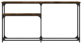 Konzolový stolek kouřový dub 145x22,5x75 cm kompozitní dřevo