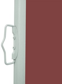 Zatahovací boční markýza/zástěna na terasu 170 x 300 cm hnědá - Default Title