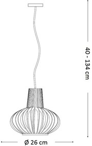 Závěsné svítidlo Ideal Lux Citrus-2 SP1 159850