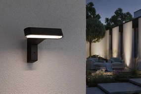 P 94548 LED venkovní nástěnné svítidlo Ito pohybové čidlo horizontální orientace IP44 227x159mm 3000K 6W 230V 65° antracit kov/umělá hmota - PAULMANN