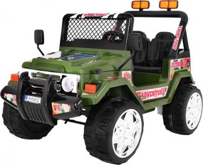 Ramiz Dětské terénní auto na baterie Raptor Drifter zelené + ovladač pro dálkové ovládání