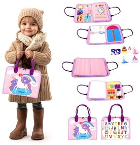 2Kids Toys Senzorická busy kniha Jedonorožec 2