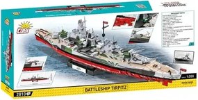 COBI 4839 II WW Battleship Tirpitz / 2810 kostek / 1:300 / od 10 let