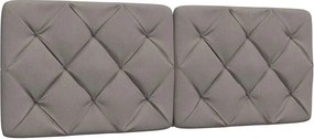Rám postele bez matrace taupe 120 x 200 cm textil 3310591