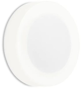 Nástěnné venkovní svítidlo Doc Barva: Bílá, Průměr: 360 mm