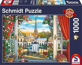 SCHMIDT Puzzle Terasa v Paříži / 1000 dílků / 69,3 × 49,3 cm