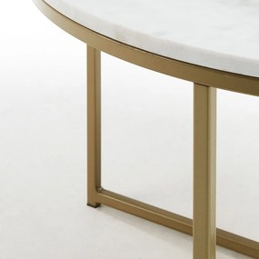 Konferenční stolek Kave Home Shefield, ø 80 cm