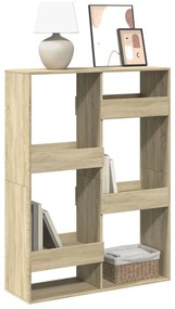 Knihovna dub sonoma 100 x 33 x 135 cm kompozitní dřevo 3309386