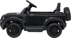 Elektrické autíčko Land Rover Defender černé