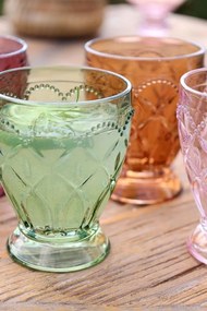 Set 6ks barevných skleniček na vodu Saint-Émilion - Ø 8*10 cm / 200ml
