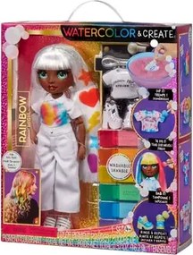 MGA Rainbow High WaterColor  Create NEW Theme Dolls – zelené oči / od