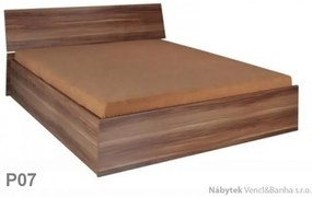 moderní dvoulůžková postel z dřevotřísky 140x200 s úložným prostorem Penelopa P07 maride