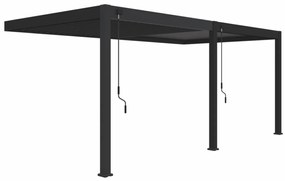 ROJAPLAST Bioklimatická pergola - INTRO PLUS 6x3 m, do stěny