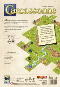 Mindok Carcassonne / Délka hry: 30 minut / Počet hráčů: 2 - 5 / od 7 l