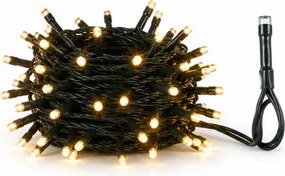 LED světelný řetěz 80 LED teplá bílá 150 cm
