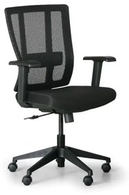 Kancelářská židle MET, černá