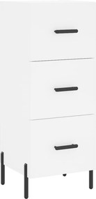 Skříň highboard bílá 34,5 x 34 x 180 cm kompozitní dřevo 3200201