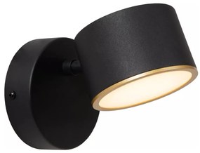 Lucide 44217/08/30 - LED Nástěnné bodové svítidlo GIAN LED/9W/230V černá