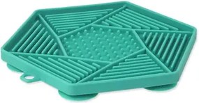 Epic Pet LickSnack Lízací podložka hexagon světle zelený 17x15cm