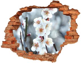 Wallmuralia Samolepící nálepka fototapeta Květy višně 90x70 cm