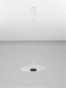 LED stmívatelný bílý designové svítidlo Olea 190
