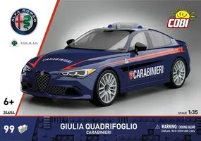 COBI 24654 Alfa Romeo Giulia Quadrifoglio Carabinieri / Stavebnice / 9