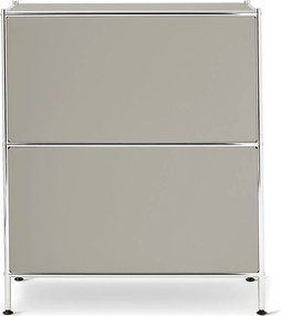 Tchibo - Kovová odkládací skříňka »Cn3 Kids« se zásuvkou - barva: šedá