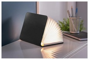 Černá světelná dekorace na USB Booklight – Gingko