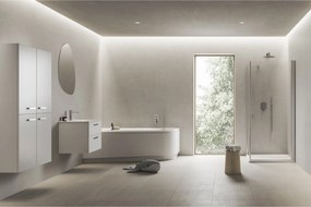 Ravak CHROME 160 x 105 cm CA51000000 vana snowwhite levá