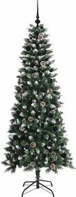 Umělý vánoční stromeček Zelená 180 cm PVC, plast a ocel 3395821