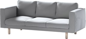 Potah na pohovku IKEA Norsborg 3-místná barva šedá látka sametová