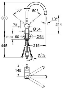 Grohe Minta Dřezová baterie 32918000