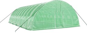 Skleník s ocelovým rámem zelený 60 m² 10 x 6 x 2,85 m 3188108